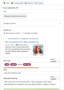 SEO: hoe schrijf je dat? | Blog | eveschrijven.nl